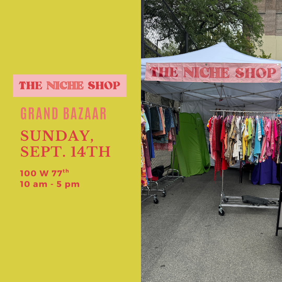 Event Calendar – The Niche Shop