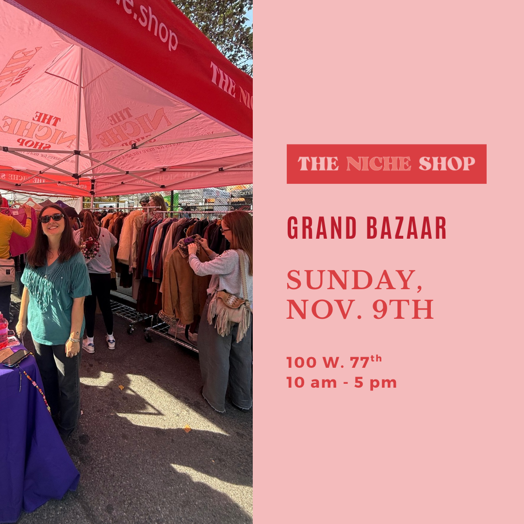 Past Event: Grand Bazaar, 11.09 – The Niche Shop