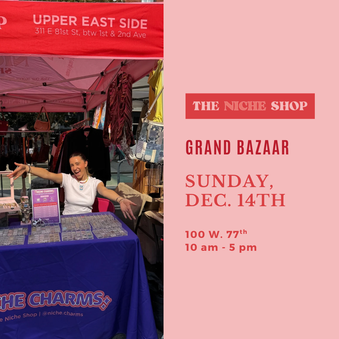 Event Calendar – The Niche Shop